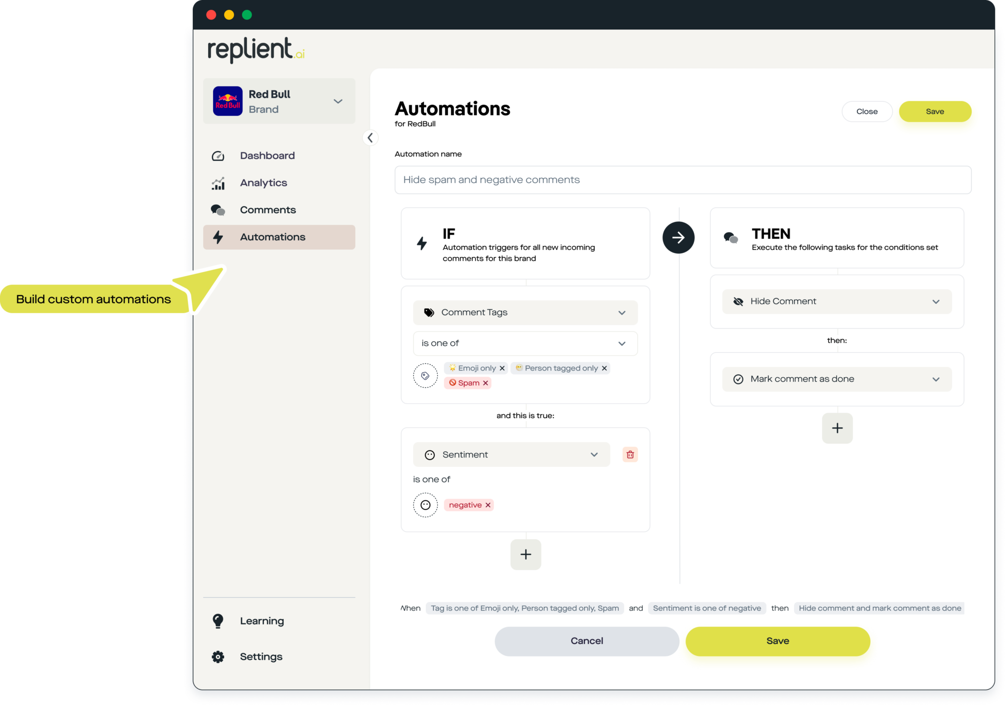 replient.ai: Manage all social media engagement with AI