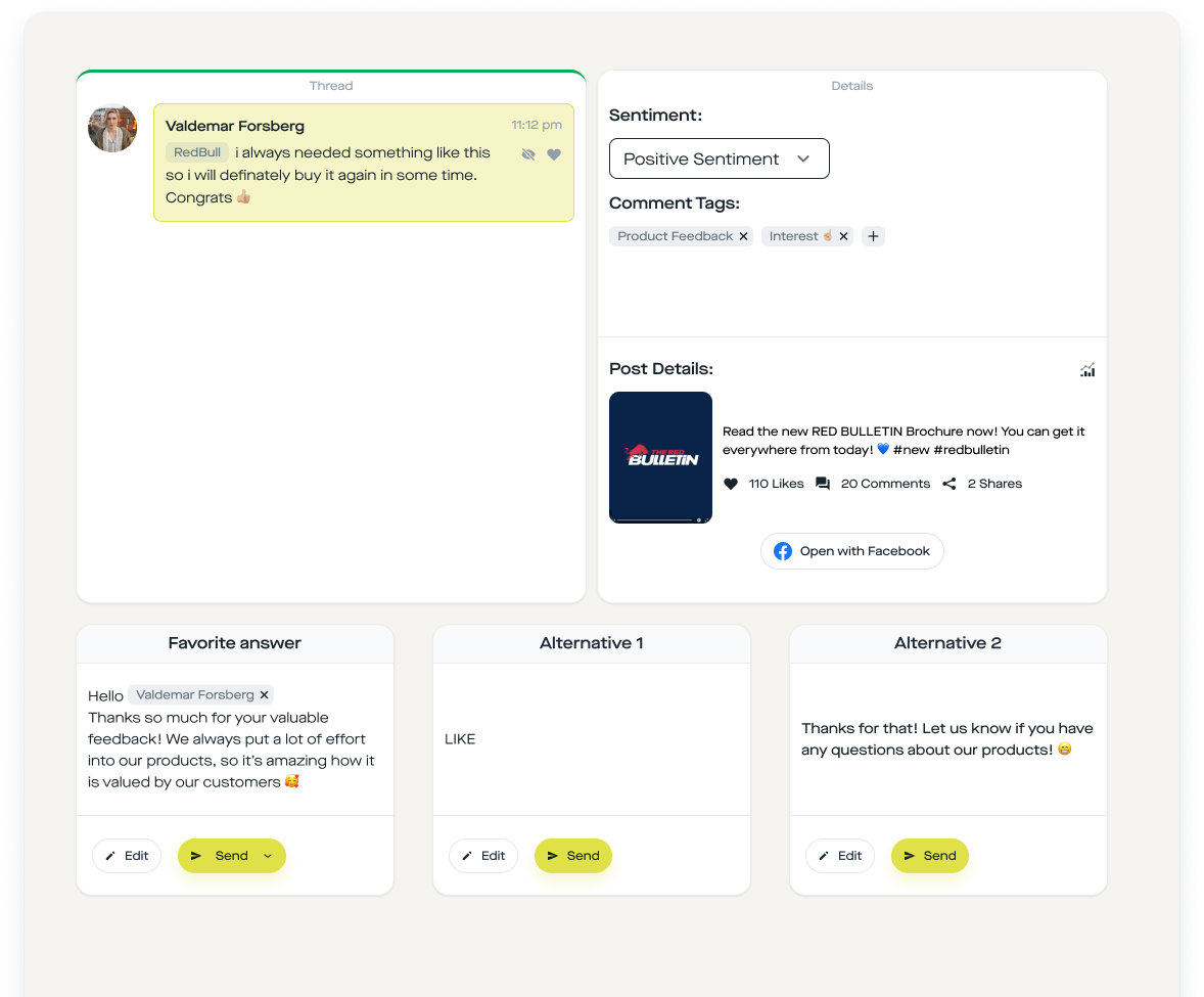 replient.ai: Manage all social media engagement with AI